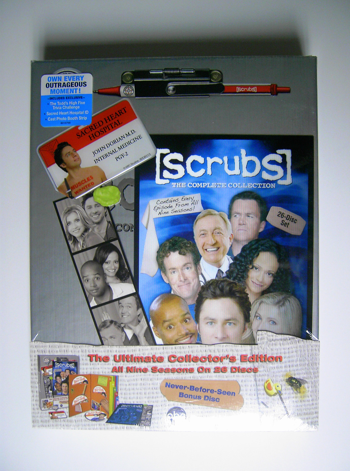 Scrubs The Complete Series All Seasons 1-9 26 DVD Collection ...