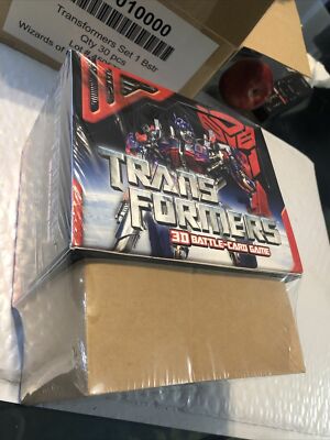 Transformers 3D Battle Set 1 Card Game Booster Box NEW SEALED | eBay