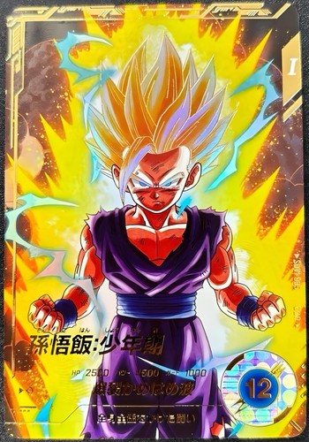 Dragon Ball Super Divers Son Gohan GDR SDV1-005 God Rare P Japanese Card Mint | eBay