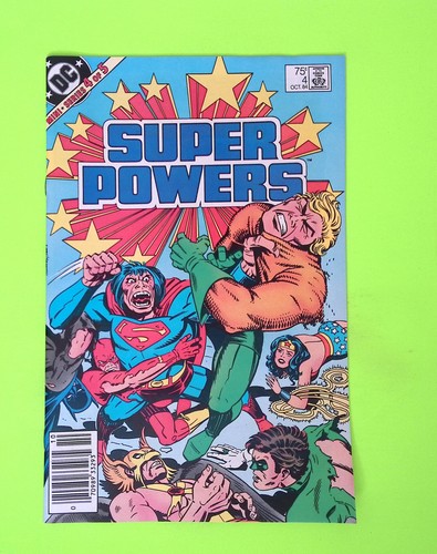 Super Powers #4 Vol. 1 1984 DC Comics Newsstand High Grade Comic Book ...