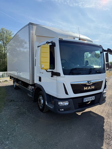 2020 MAN TGL 7.160 EURO6 ULEZ 20ft GRP BOX BODY TAIL LIFT truck lorry ...