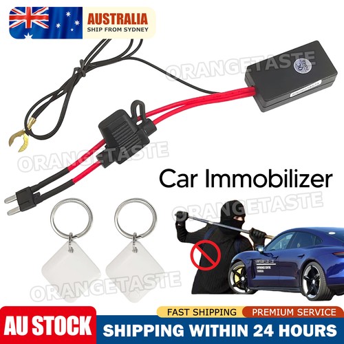 Car Wireless Immobilizer Car Engine Lock Auto Anti-theft Device Alarm ...