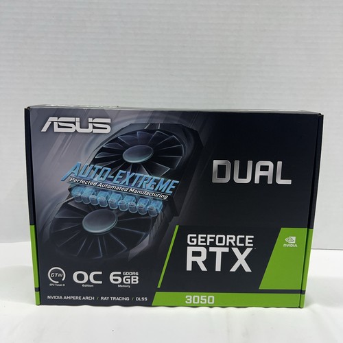 open box Asus Dual Nvidia OC Edition GeForce RTX 3050 6GB GDDR6 | eBay