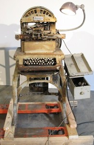 Vintage Addressograph Multigraph 6341 Graphotype Machine US Navy | eBay