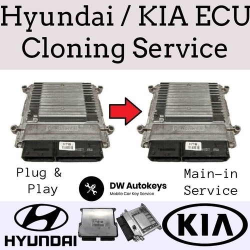 Hyundai / KIA ECM ECU MAIL IN Cloning SERVICE / Plug and Play CUSTOM ...