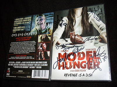 Model Hunger DVD signed by Tiffany Shepis, Lynn Lowry + 4 other cast ...