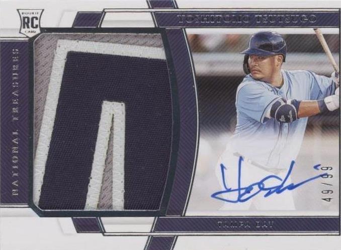 2020 Panini National Treasures - Rookie Material Signatures 2 Yoshi ...