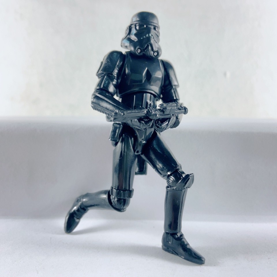 Lot of 5pcs Star Wars Shadow Stormtrooper Black Trooper 3.75" Action ...