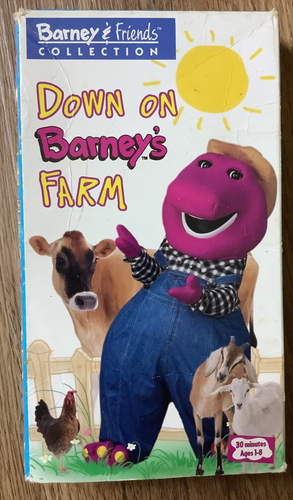 RARE! Barney & Friends Down on Barney's Farm VHS | eBay