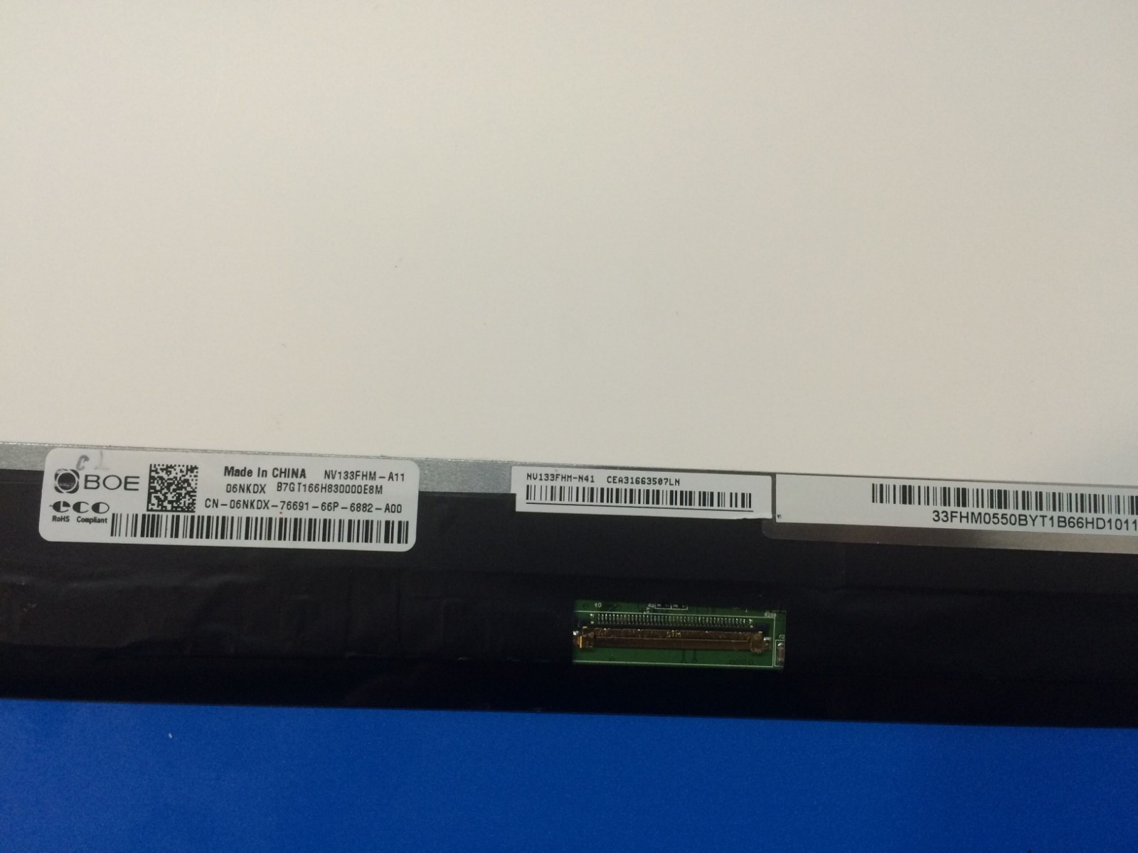 13.3"LCD Screen B133HAB01.0+Touch Assembly FOR DELL Inspiron 13 7368 ...