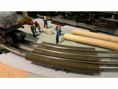 CURVED O31 O42 O54 O72 GRADE CROSSING for Lionel or similar 3 Rail ...