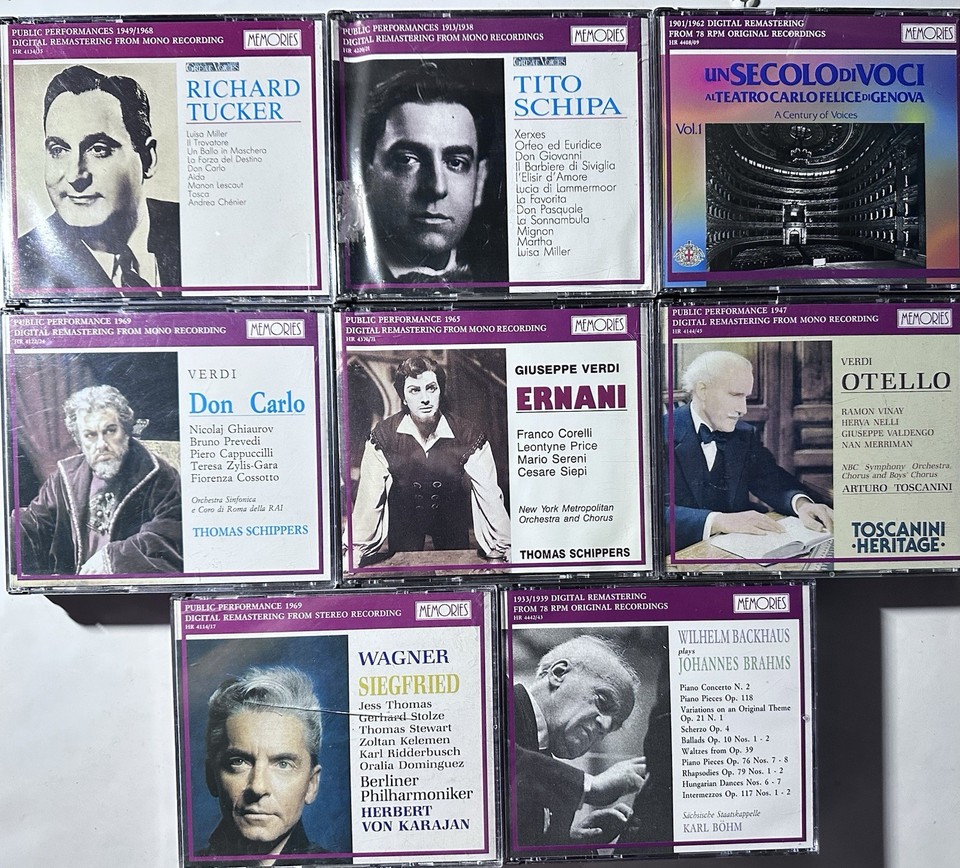 Lot of 16 - Public Performances Memories Production Various ...