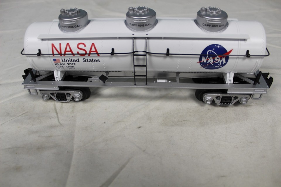 MTH Rail King 30-73365 NASA 3-Dome Tank Car NLAX 2012 | eBay
