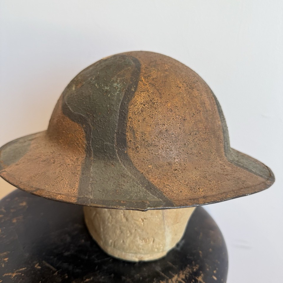 Original WW1 US Or British Painted Camo Brodie Camo | eBay