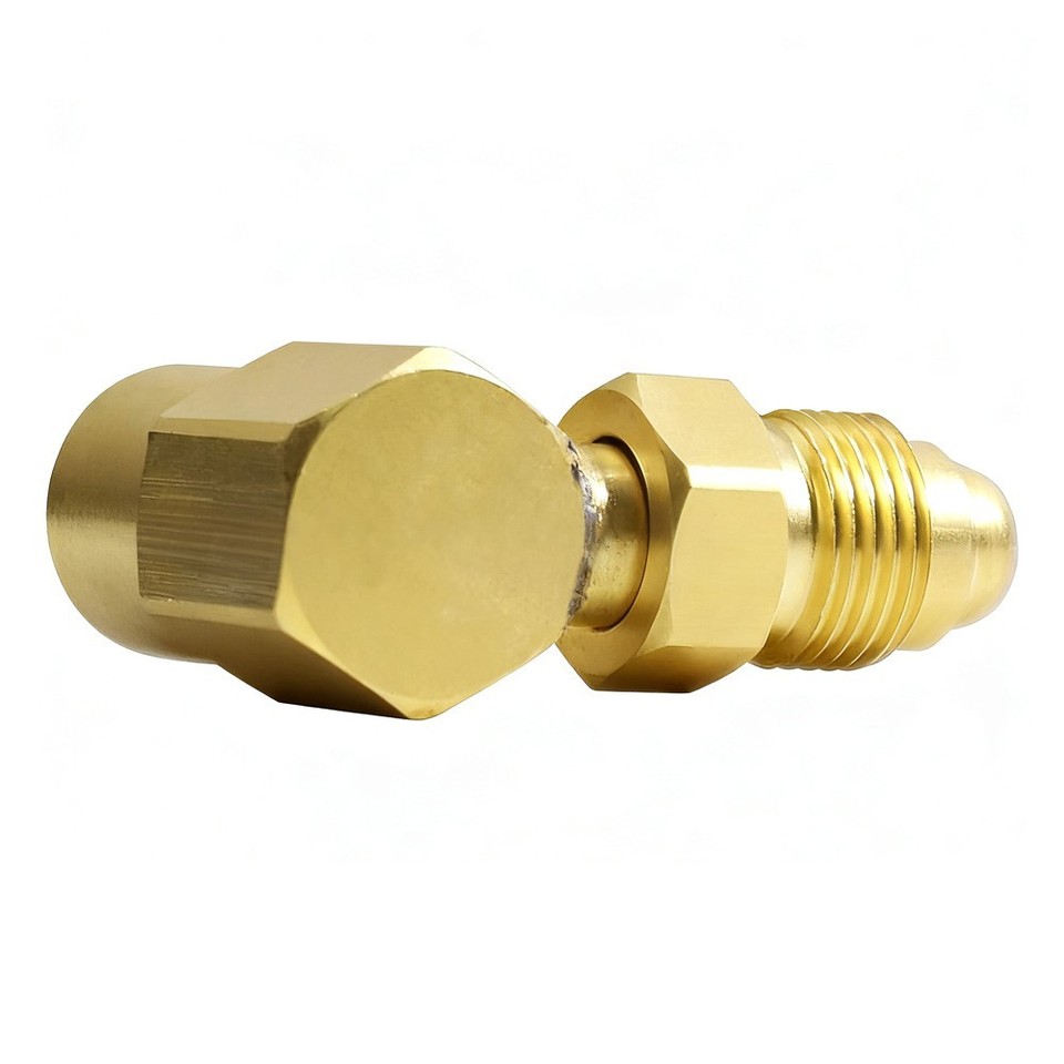 90 Degree Elbow AW407 CGA032 Nut Argon Gas Adaptor for Welding Gas ...