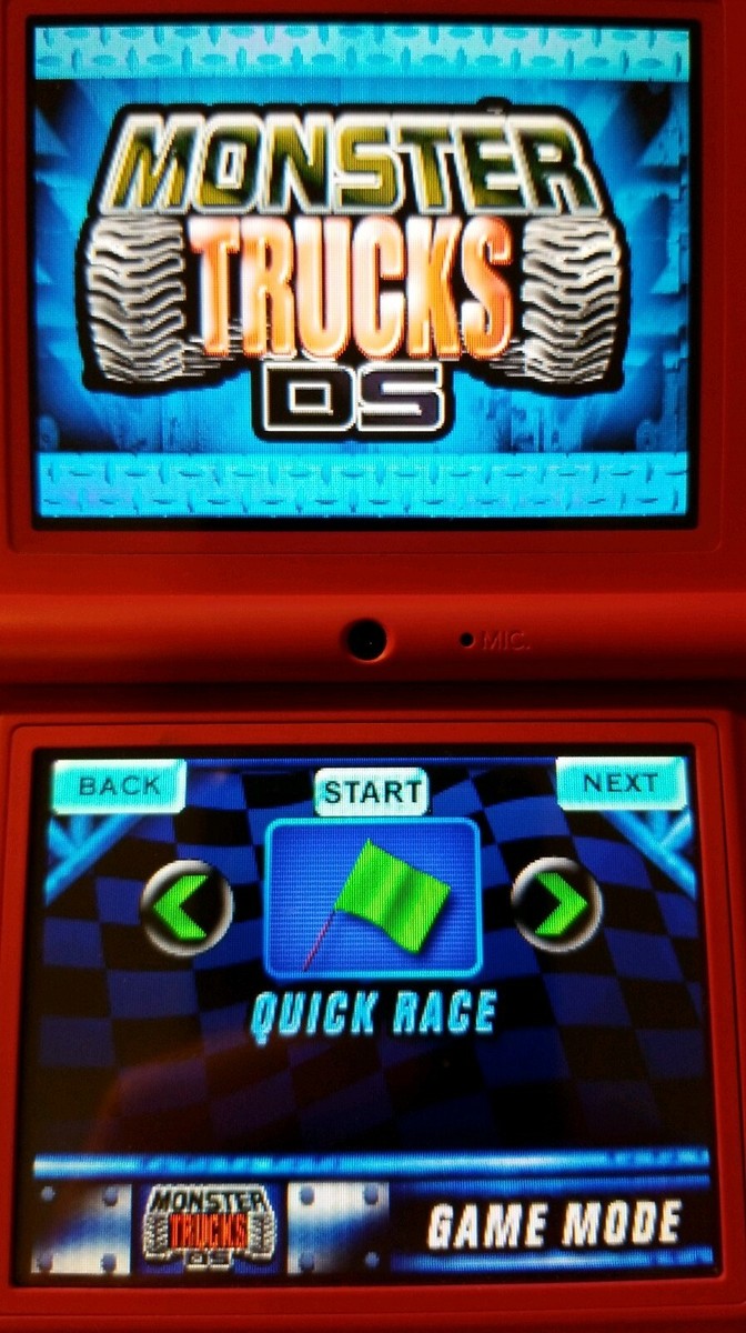 Monster Trucks Games Ds