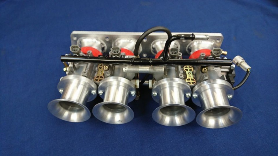 Peugeot 206 GTI & Citroen C4 Bike Throttle Bodies Kit ZX10R 44mm ...