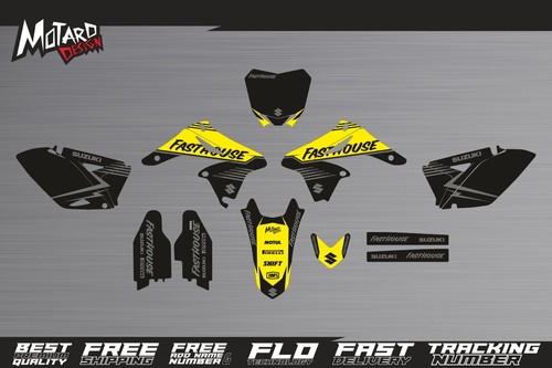 Graphics Kit for Suzuki RMZ 250 2010 - 2012 2013 2014 2015 2016 2017 ...