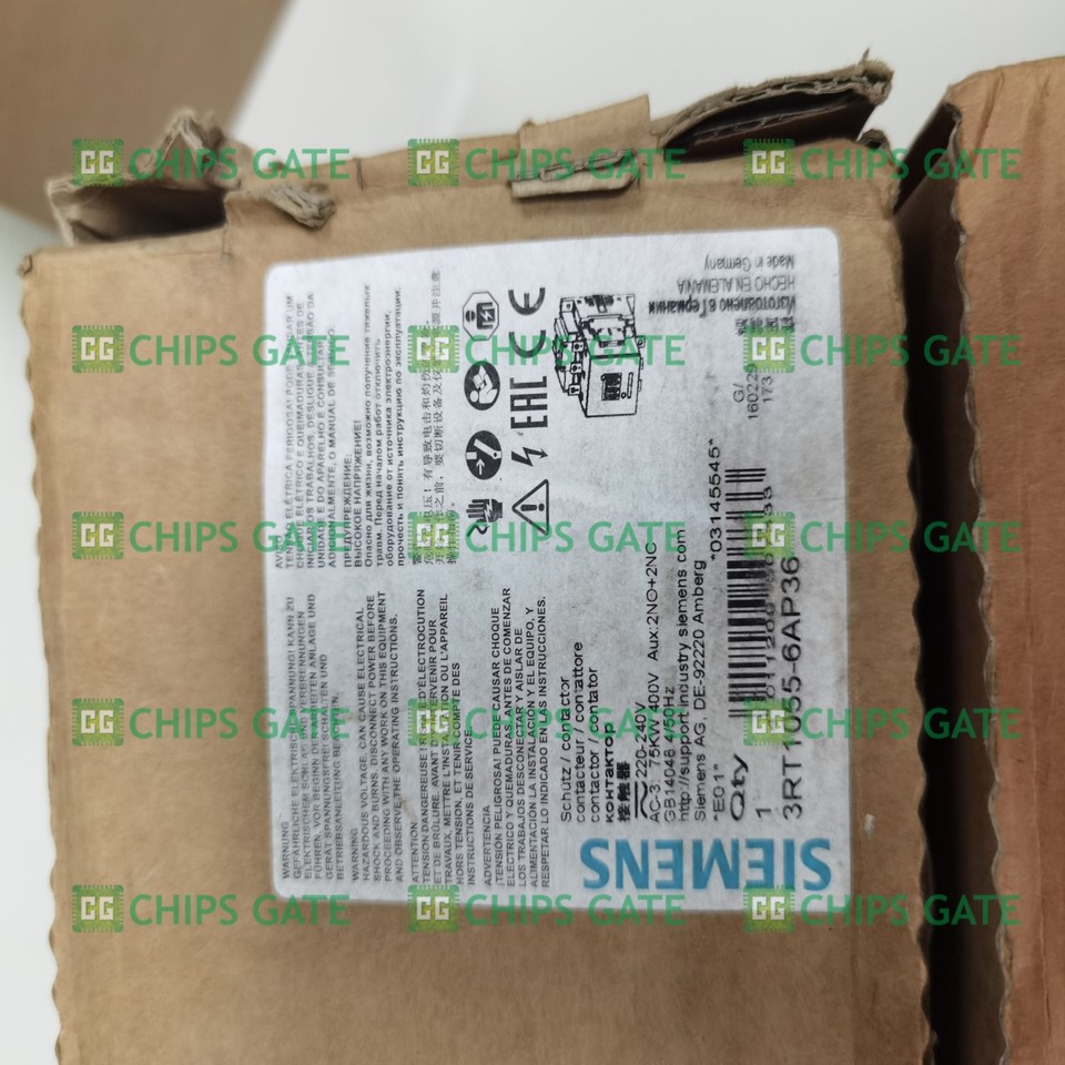 1PCS NEW For Siemens Contactor 3RT1055-6AP36 Fast Ship | eBay