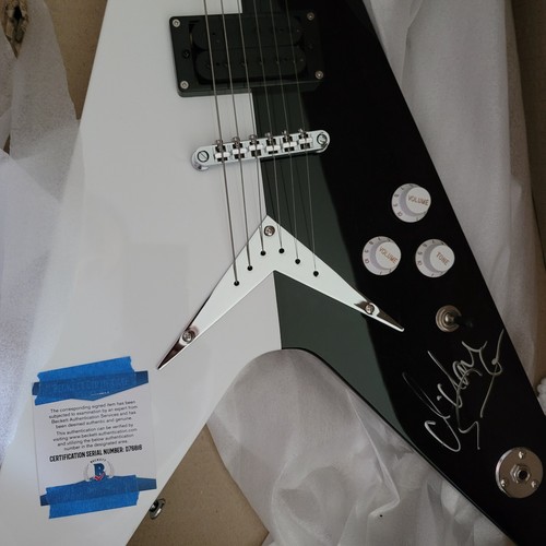 MICHAEL SCHENKER Signed Autograph Dean Signature Model Guitar BAS ...