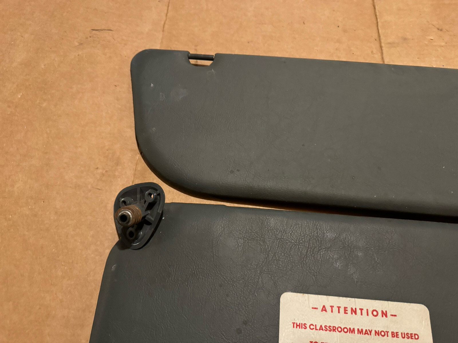 E350 Econoline Ford Van Sun Visor Pair Left Right Vinyl Grey 92-14 | eBay