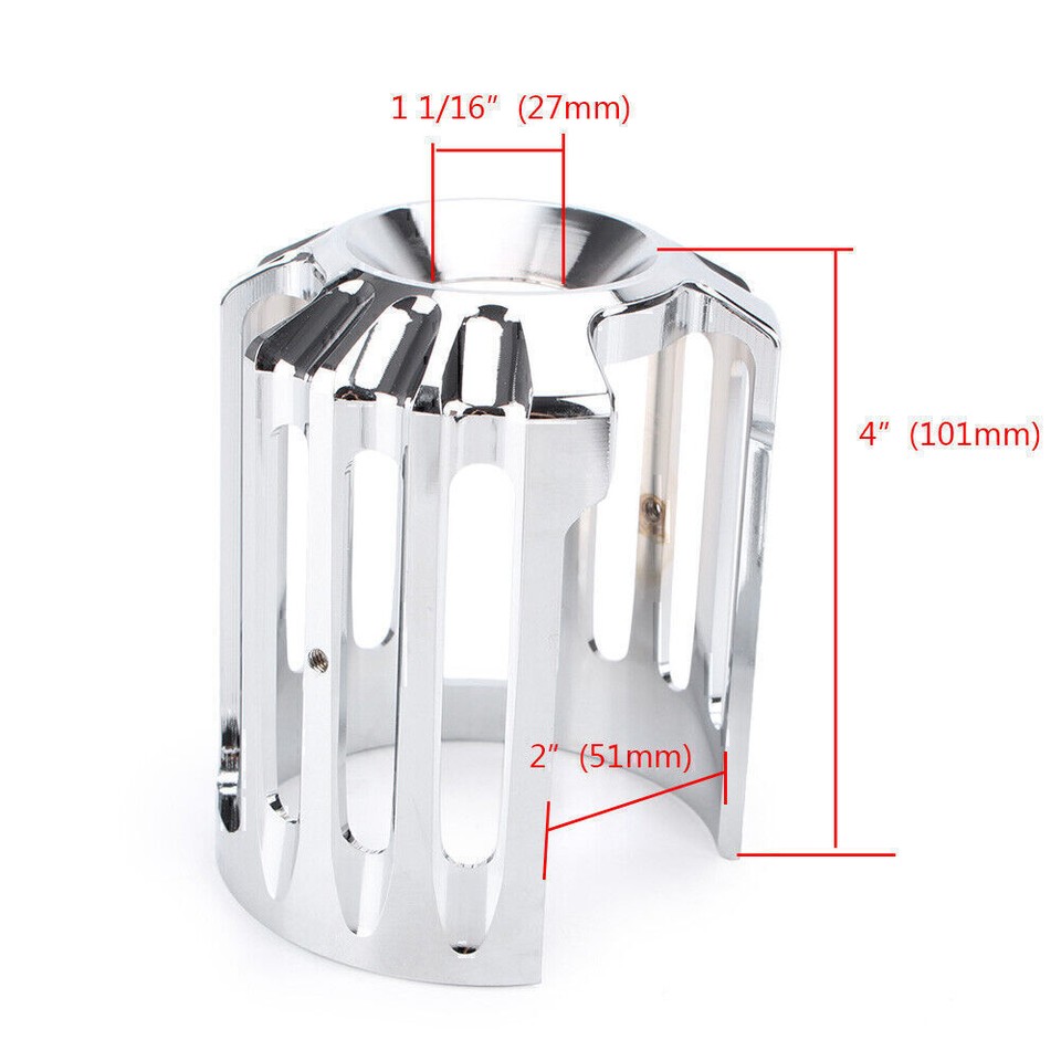 Motorcycle Racing Chrome Edge Oil Filter Cover Trim For Harley Model ...