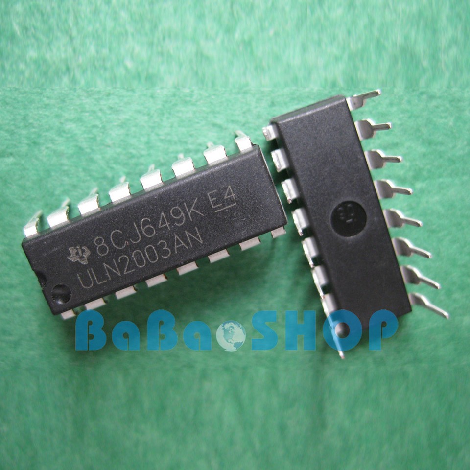 10pcs New ULN2003AN TI ULN2003 ULN2003A Array-7 NPN Darlingtons DIP-16 ...