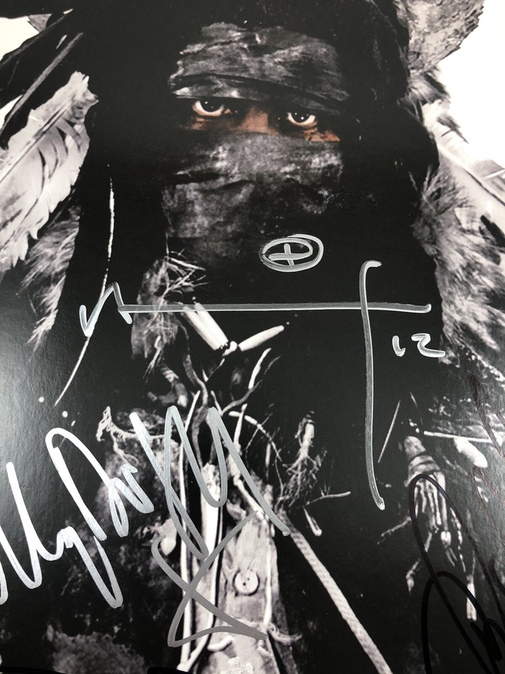 The Cult Ian Astbury Billy Duffy Signed Autographed Choice Of Weapon ...