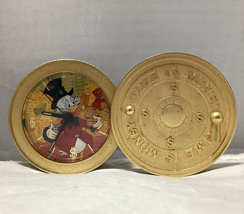 Disney Scrooge McDuck "Time Is Money" Alarm Clock | eBay