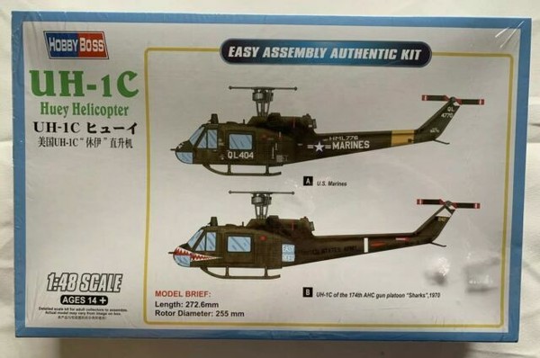 Huey helicopter model - nhdax