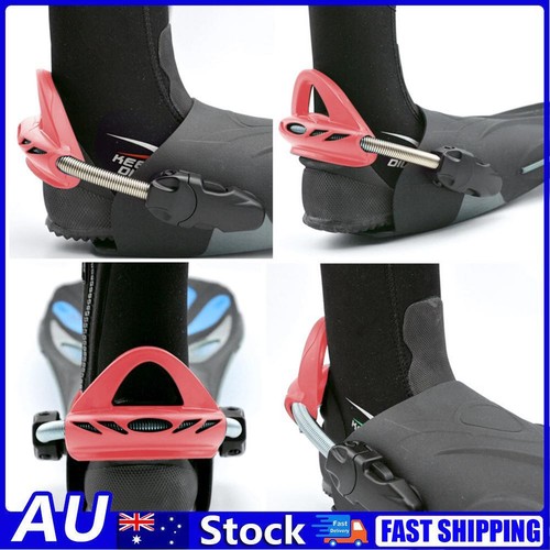 KEEP DIVING Steel Spring Heel Straps for Cressi Mares Diving Fins (Red ...