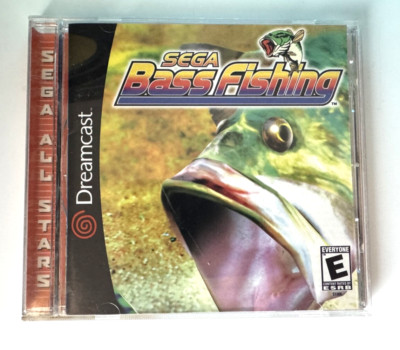 SEGA BASS FISHING (Sega Dreamcast, 1999 DC) CIB Complete In Box ...