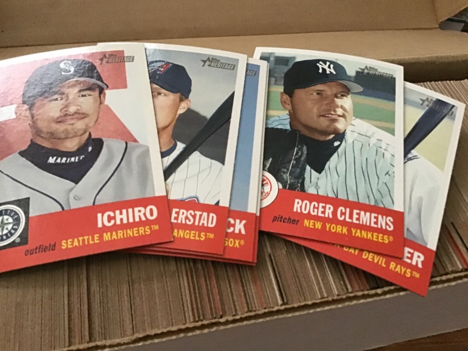 2002 Topps Heritage 1-446 complete set | eBay