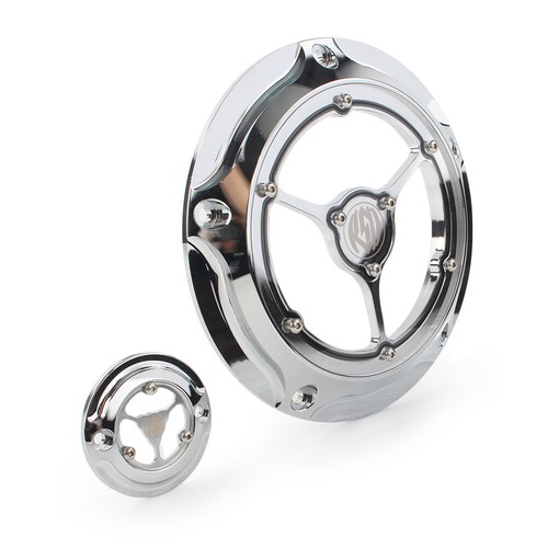 CNC RSD Motorcycle Derby Cover & Timer Timing Covers Fit For Harley ...