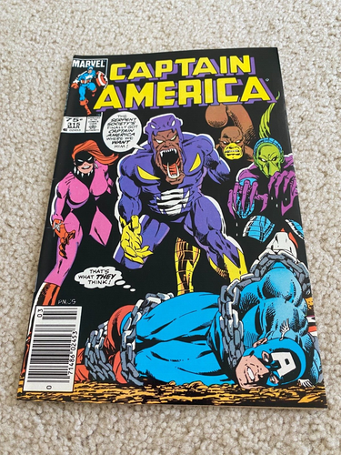 Captain America 315 VF/NM 9.0 High Grade Serpent Society MODOK 1986 | eBay