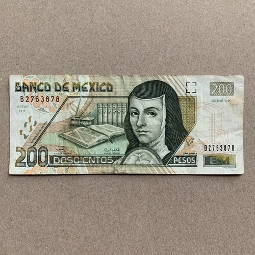 Mexico 200 Pesos 2006 Banknote Mexican Paper Money Currency Rare Note ...