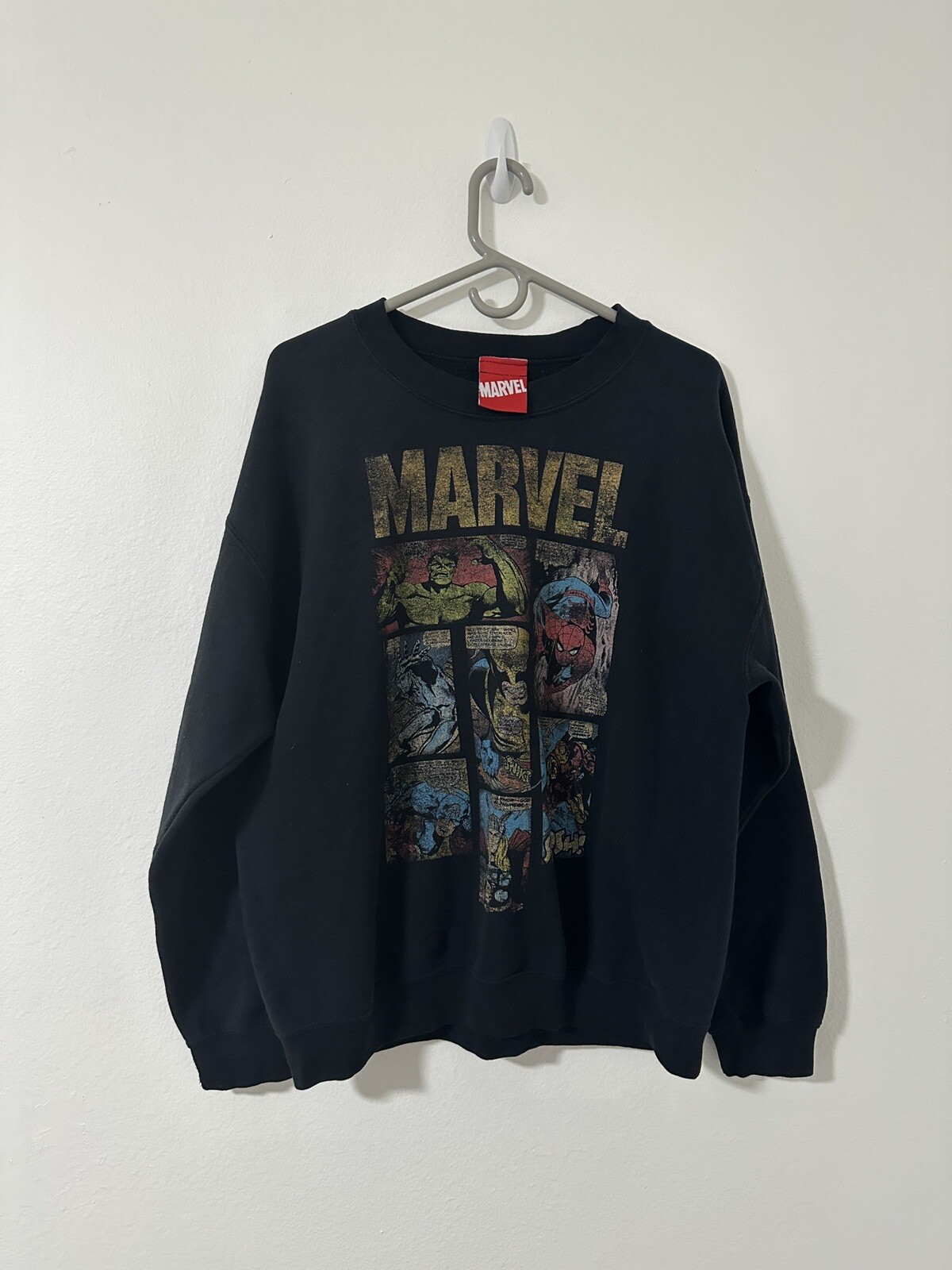 Vintage Marvel Max Engine Comic Sweater Size Large - Gem