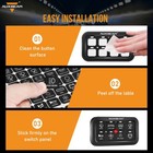 AUXBEAM 120pcs Switch Panel Sticker Label For Rocker Switch Circuit ...