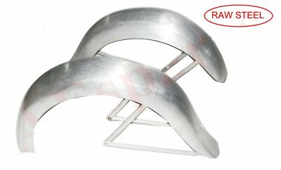 Indian Chief Sports Scout 1940 Raw Steel Front & Rear Mudguard Fender ...