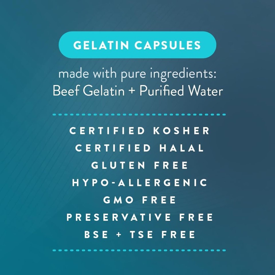 Size 00 Clear Empty Gelatin Pill Capsules Kosher Gel Caps Gluten-Free ...