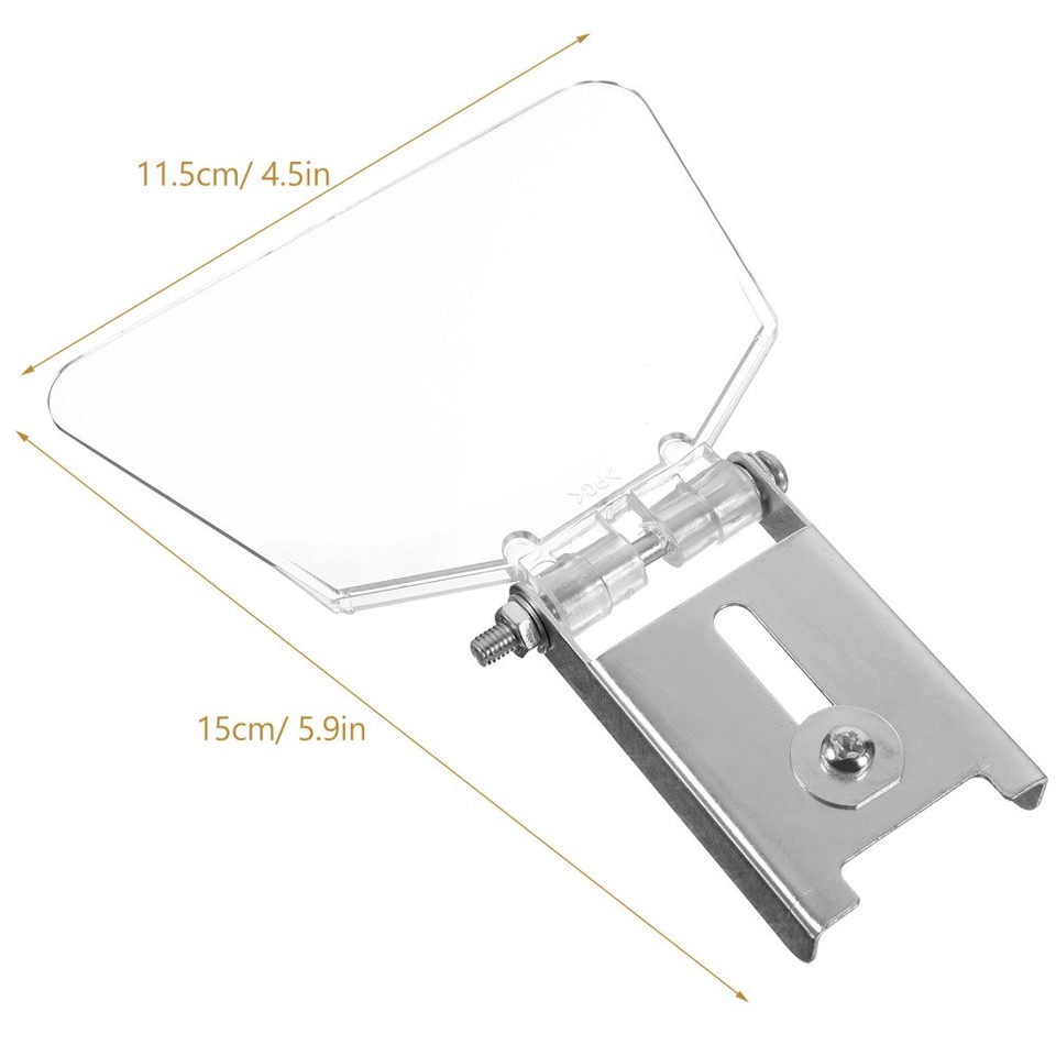 2PCS Bench Guard Transparent Stainless Steel Bench Eyeshield | eBay