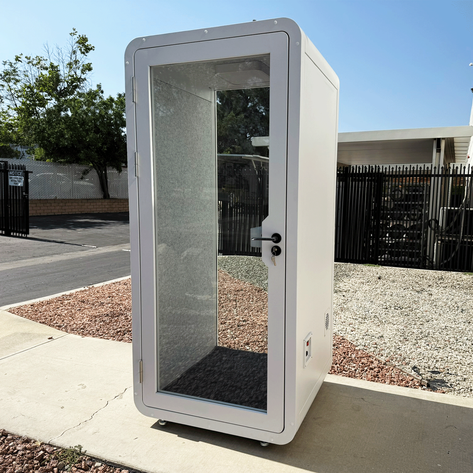 Sandbaggy Office Phone Booth | 30dB Soundproof Privacy Pod for Work ...