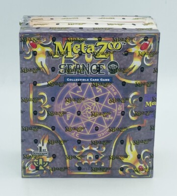 Metazoo Seance 1st Edition SpellBook Cryptid Nation TCG Factory Sealed ...