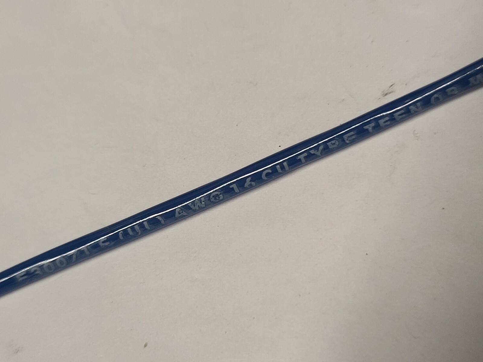 Southwire #16awg 26 Stranded TFFN/AWM/MTW Building Fixture Wire Blue ...