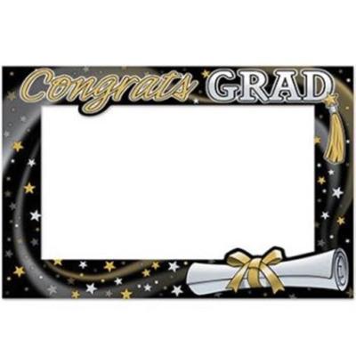 Graduation Photo Fun Frame 15.5" x 23.5" Paper Graduation Party ...