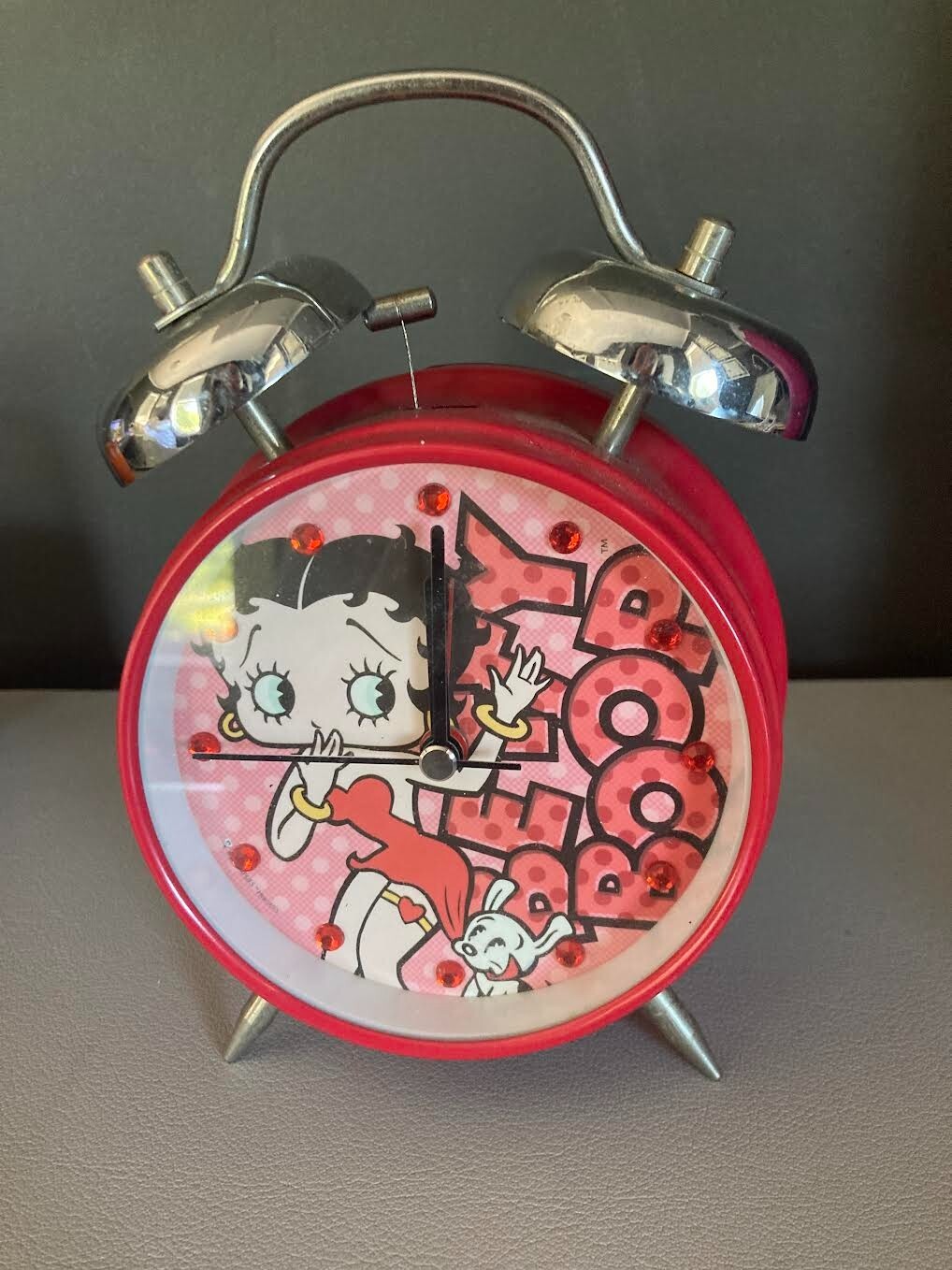 Betty Boop Twin Bell Alarm Clock 2010 Item #10725 | eBay