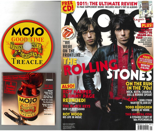MOJO MAGAZINE 218 January 2012 Rolling Stones Can + CD "Sticky Soul ...
