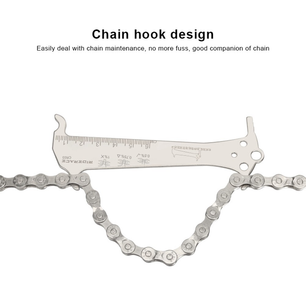 Chain Checke Ruler Chain Checking Cycling Replacement Gauge Measuring ...