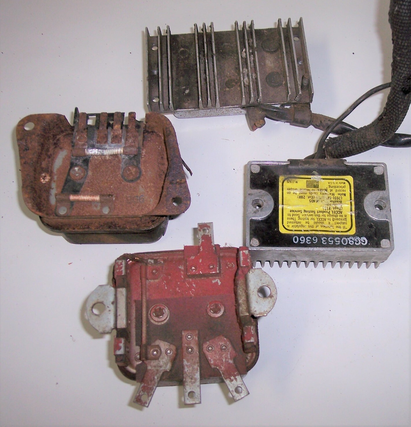 VINTAGE HARLEY VOLTAGE REGULATOR KNUCKLEHEAD PANHEAD SPORTSTER PARTS ...