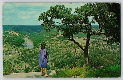 Postcard Horsecollar Bluff - Leakey Texas | eBay